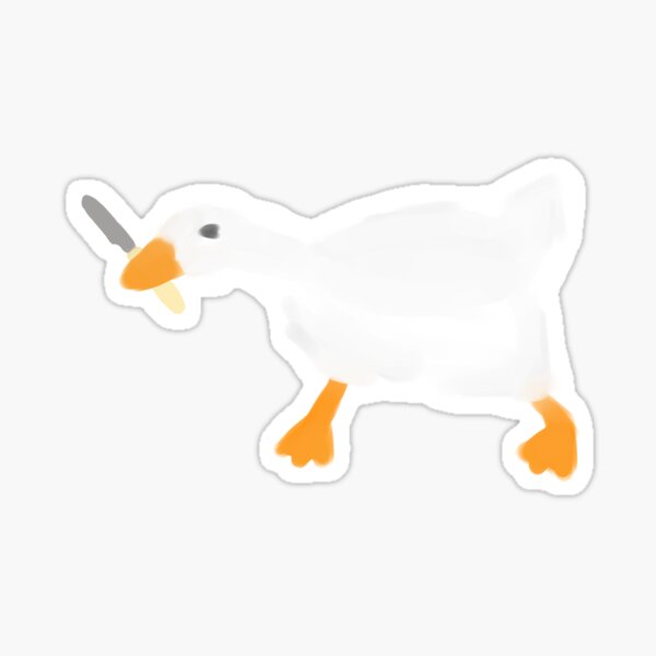 "Untitled Goose" Sticker for Sale by Bebopbee | Redbubble
