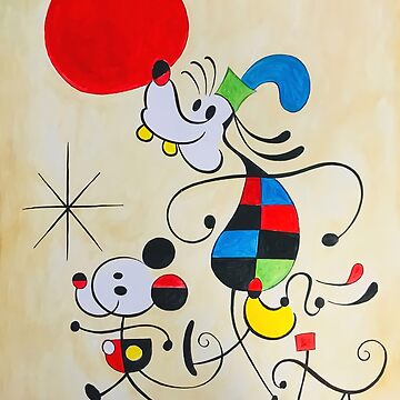 "joan miro abstract painting" Photographic Print for Sale by ...