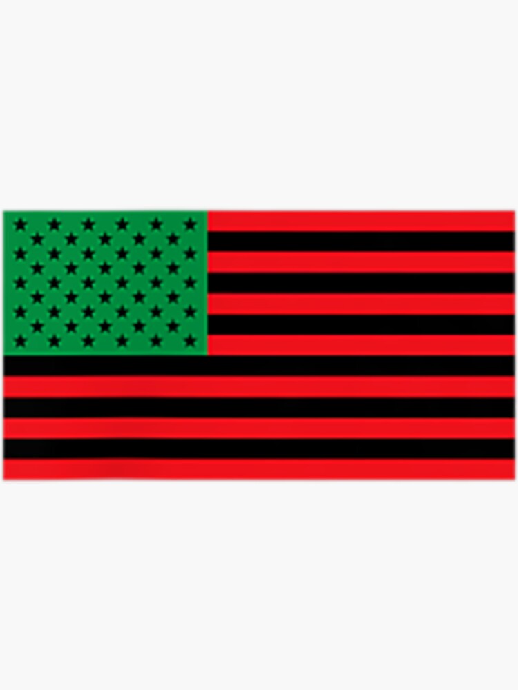" Pan African American Flag Black Liberation Pride" Sticker for Sale by ...