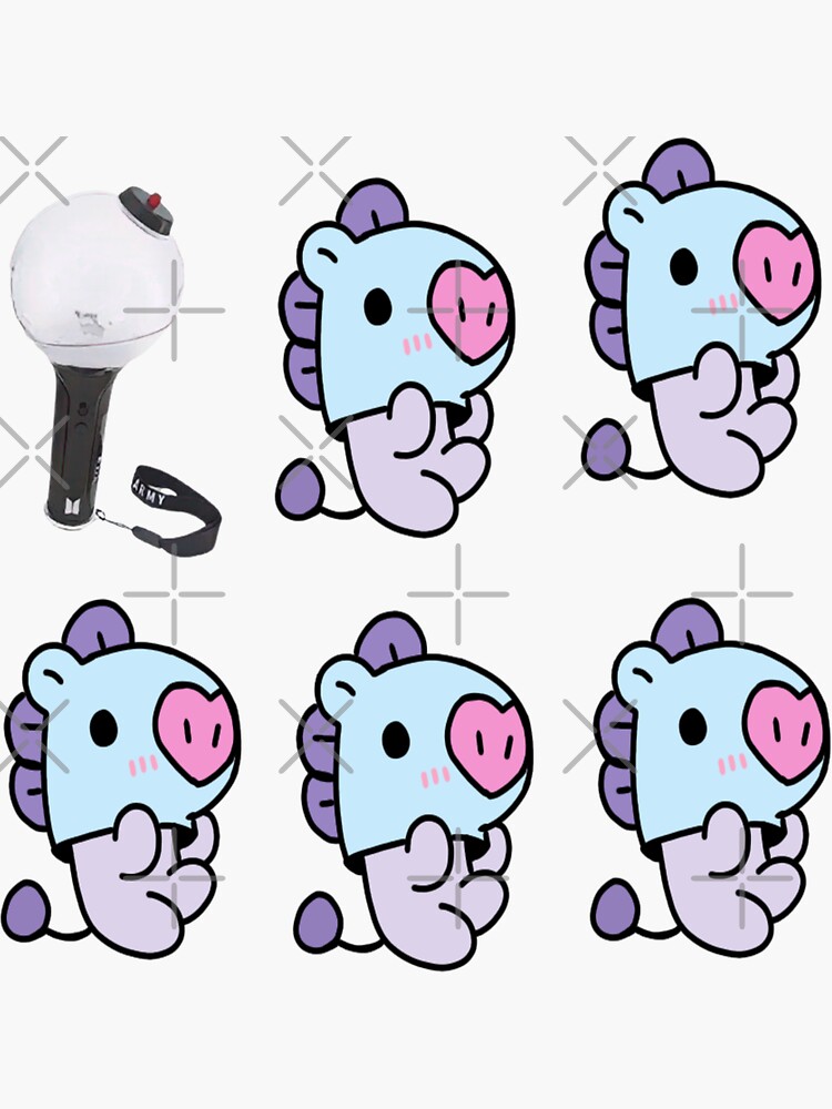 " Baby Mang Pack" Sticker for Sale by JBunnies37 | Redbubble