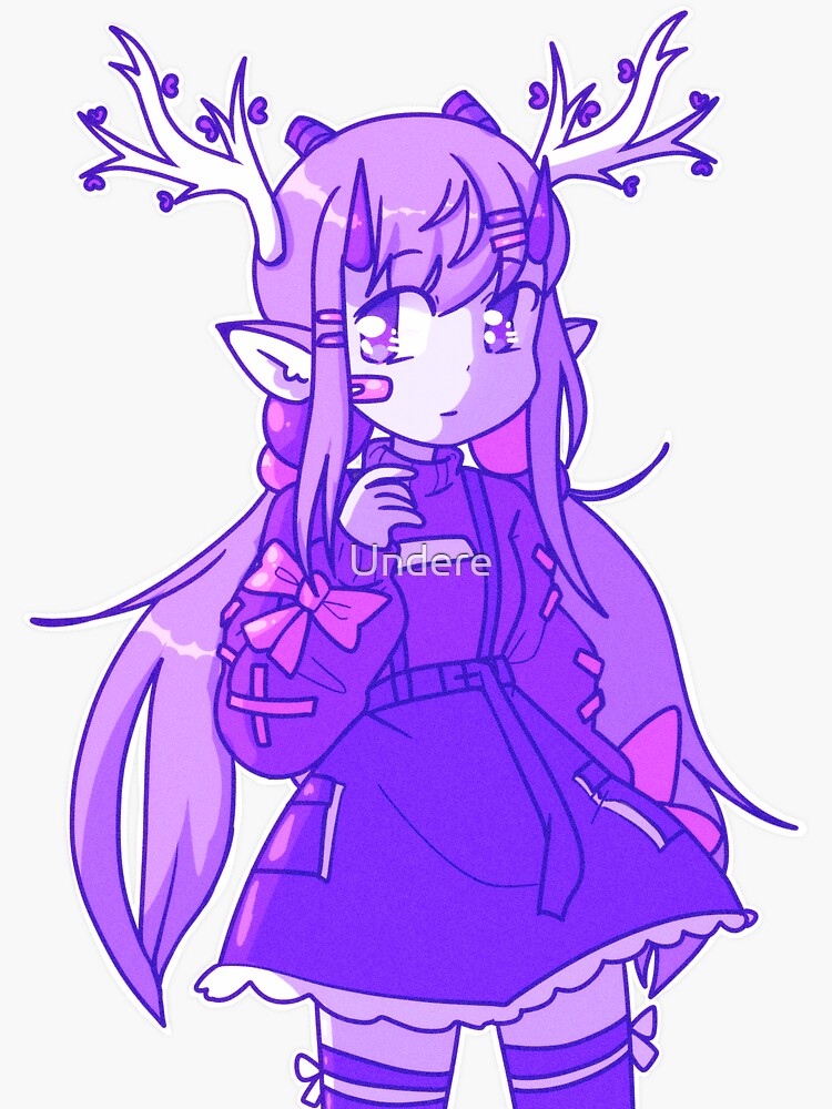 "Undere ah" Sticker for Sale by Undere | Redbubble