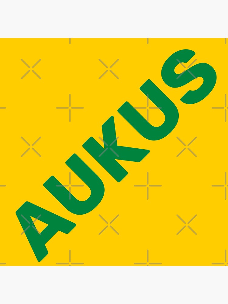 "AUKUS Australia" Sticker for Sale by U-I-N | Redbubble