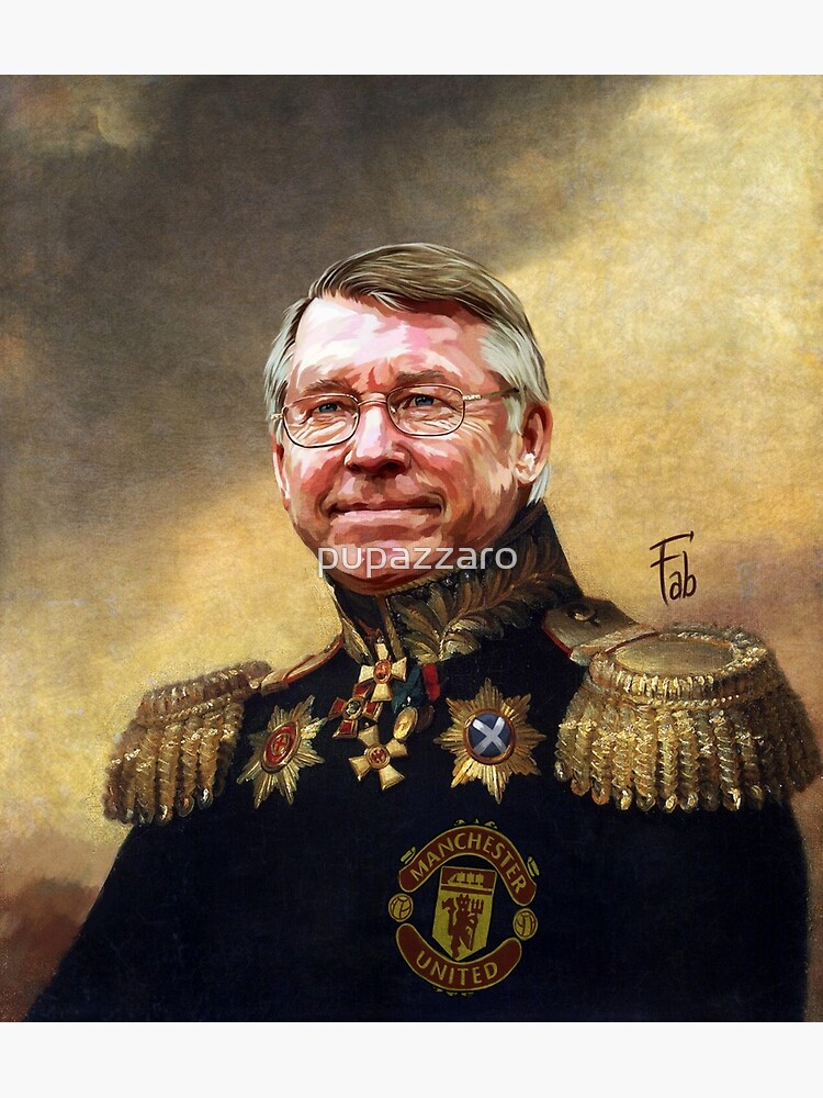 "Sir Alex Ferguson. Master of Football" Art Print for Sale by pupazzaro ...