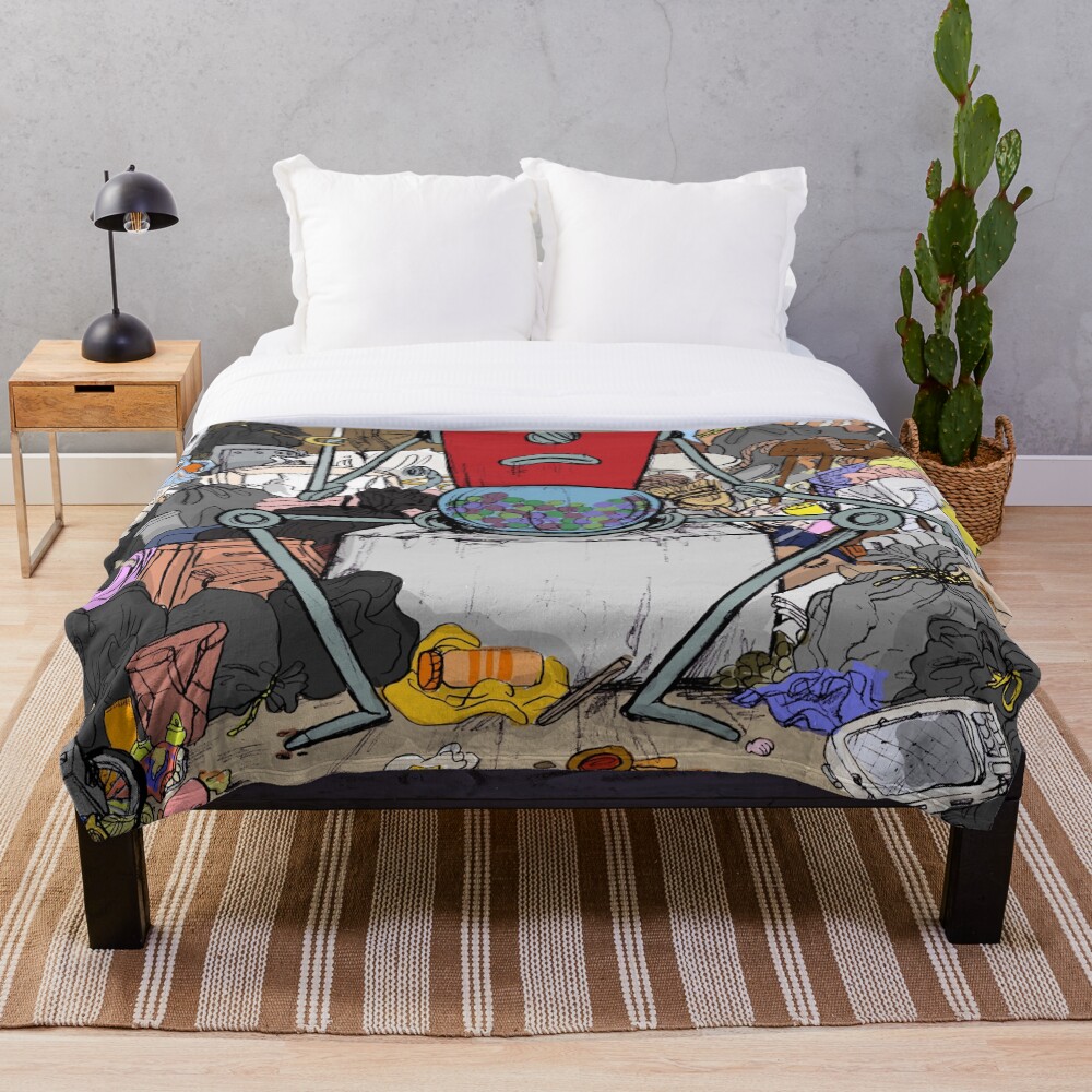 "Rattleballs as King Of Swords" Sticker for Sale by sadnettles | Redbubble