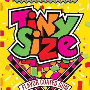 "Chiclets Tiny Size Flavor Coated Gum" Poster for Sale by ...
