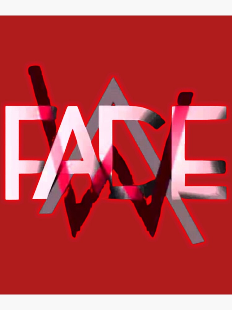 "Alan Walker Digital Red Logo " Art Print by Bandillero | Redbubble