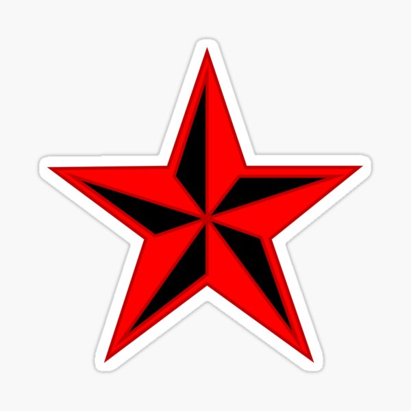 "Red Star" Sticker for Sale by kerchow | Redbubble