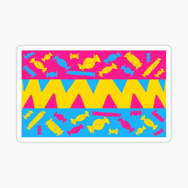 "SPOOKY Pansexual Pride Flag" Sticker for Sale by socksonat3am | Redbubble