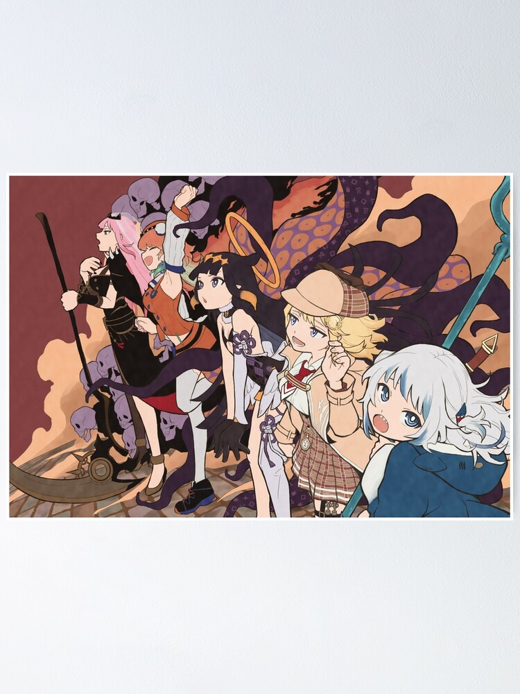 "Hololive EN First Gen - Holomyth" Poster for Sale by WeabStore | Redbubble