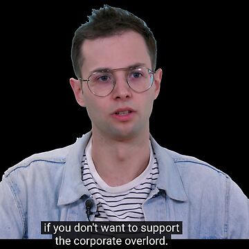 "Corporate overlord" Sticker for Sale by Songbird6345 | Redbubble