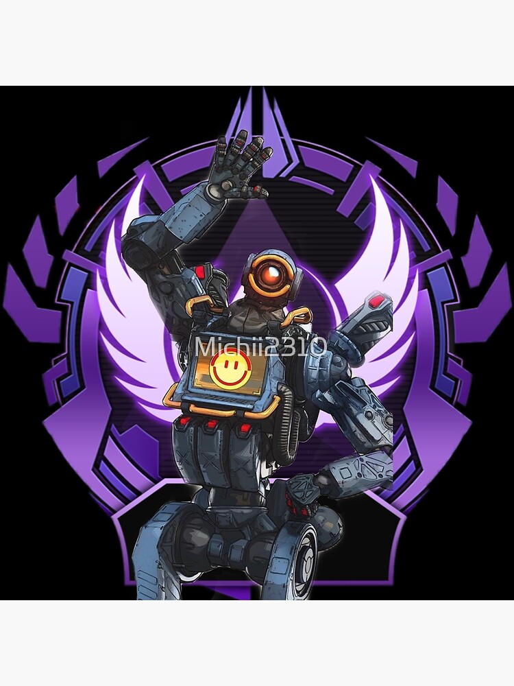 "Pathfinder with master logo (apex legends)" Poster for Sale by ...