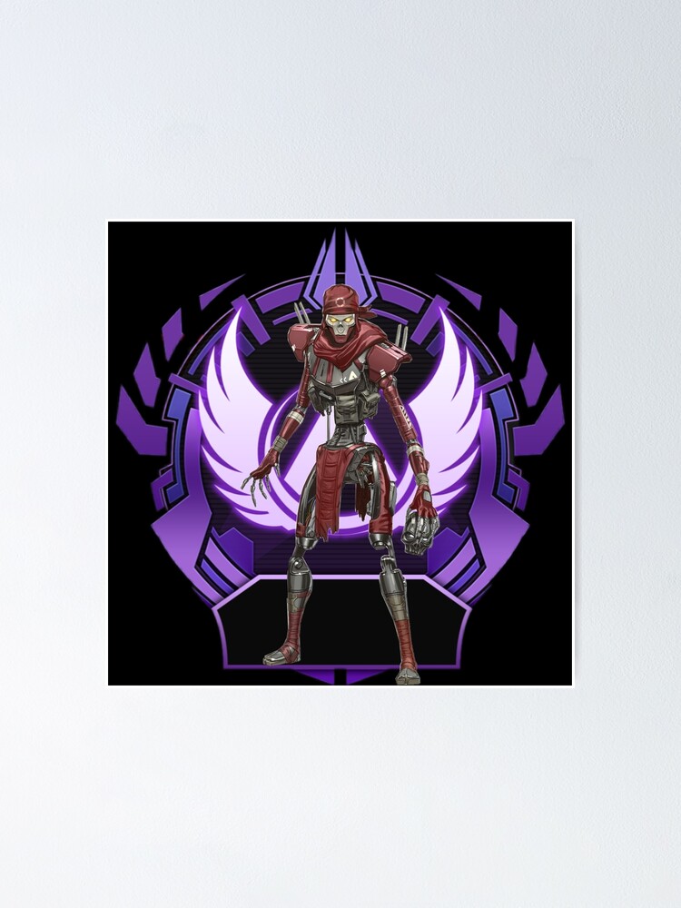 "Revenant with master logo (apex legends)" Poster by Michii2310 | Redbubble