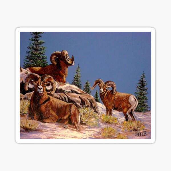 ""We Three Kings"" Sticker for Sale by susanbergstrom | Redbubble