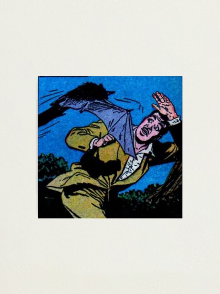 Impression photo « Bandes dessinées vintage effrayantes pour les ...