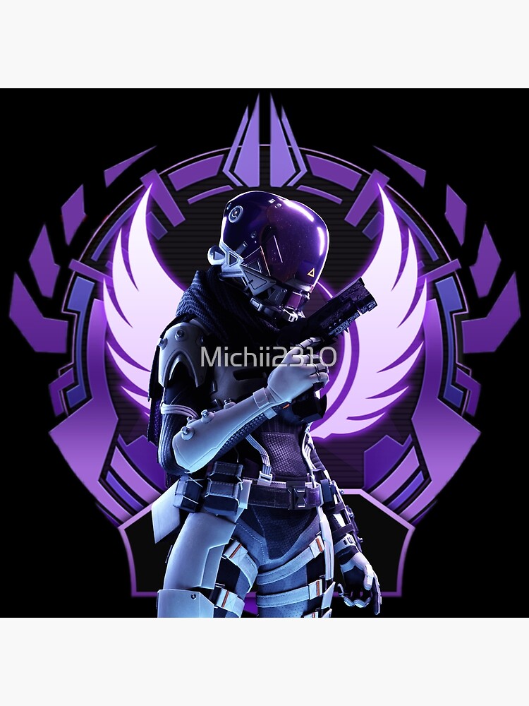 "Wraith with master logo (apex legends)" Poster for Sale by Michii2310 ...