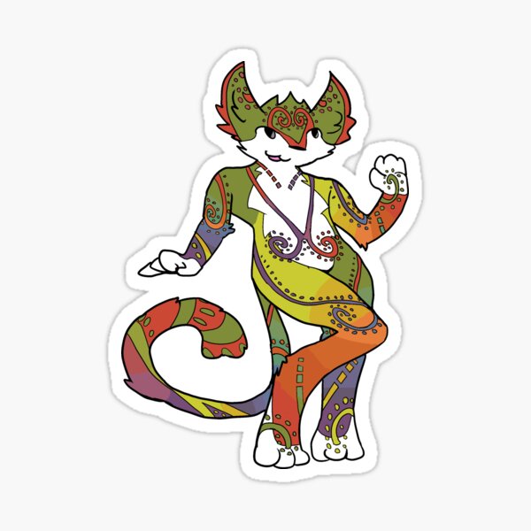 "Prismeowtic Circus G " Sticker for Sale by Mars714 | Redbubble