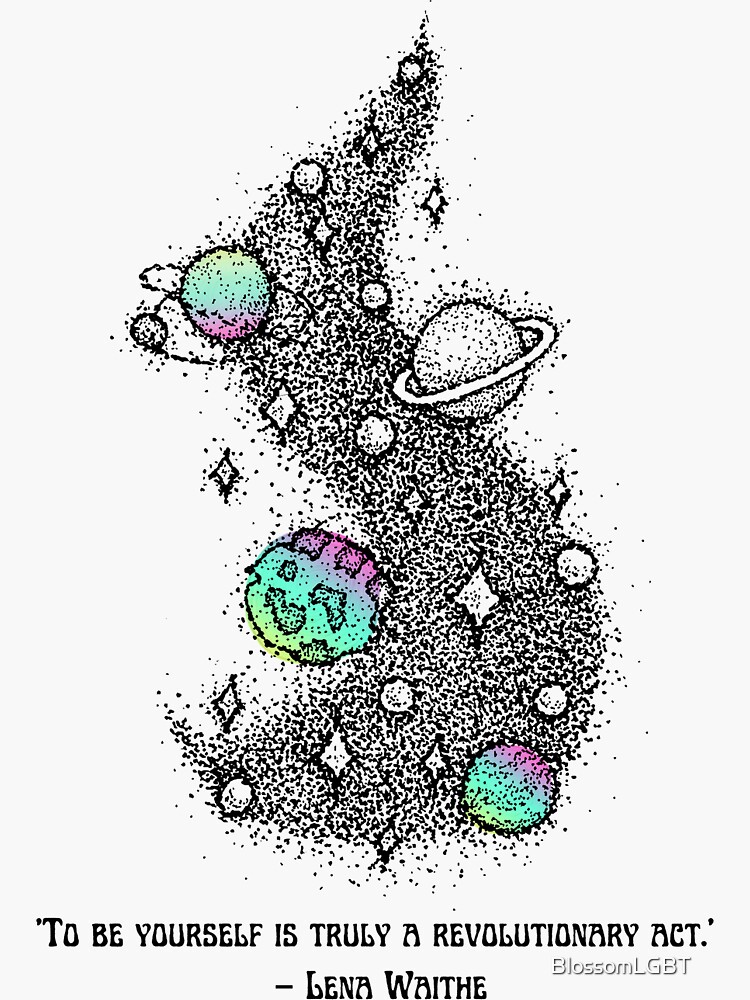 "Lena Waithe x Liberation Collection " Sticker for Sale by BlossomLGBT ...