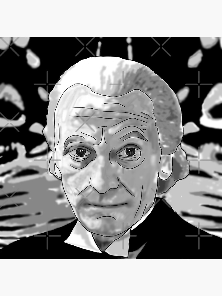 "Classic Dr Who William Hartnell " Poster for Sale by OffbeatMoon ...