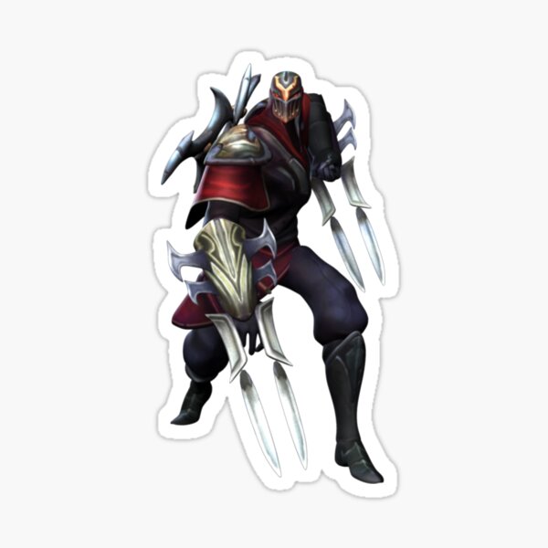 "ZED LAL" Sticker for Sale by AlexInacio | Redbubble