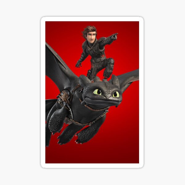 "HTTYD" Sticker for Sale by davidqjackson | Redbubble