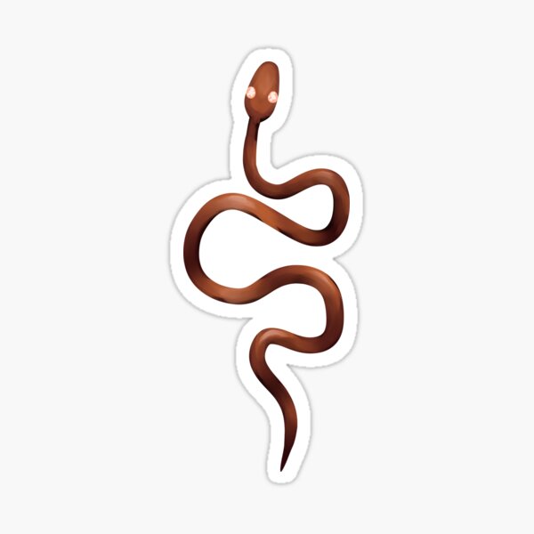 "Snake" Sticker for Sale by arsonpotato | Redbubble