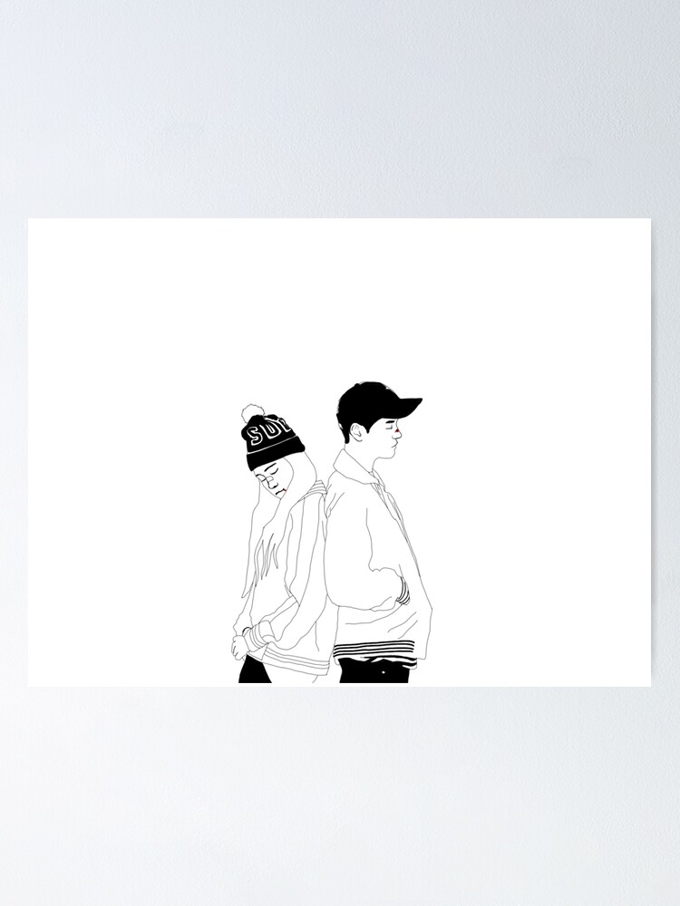 "Dean and Heize kpop" Poster by NiamhYoungArt | Redbubble