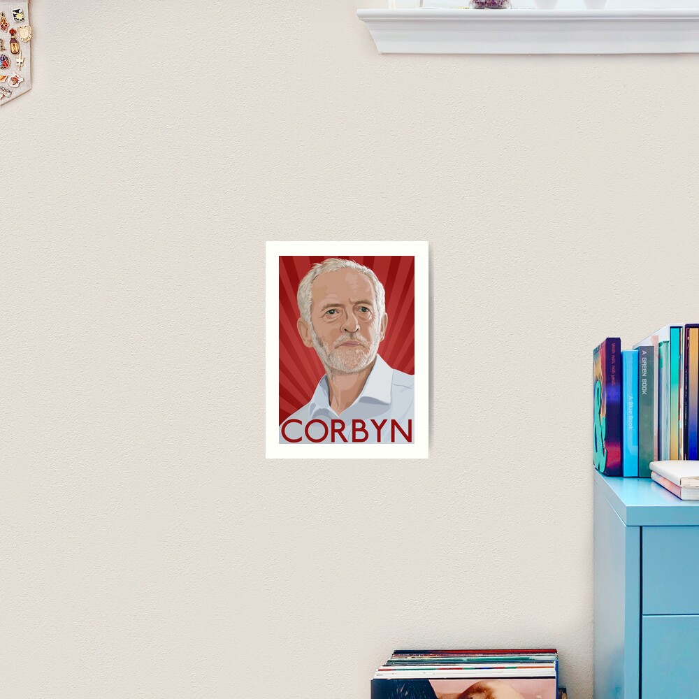 "Corbyn" Art Print by jomorley | Redbubble