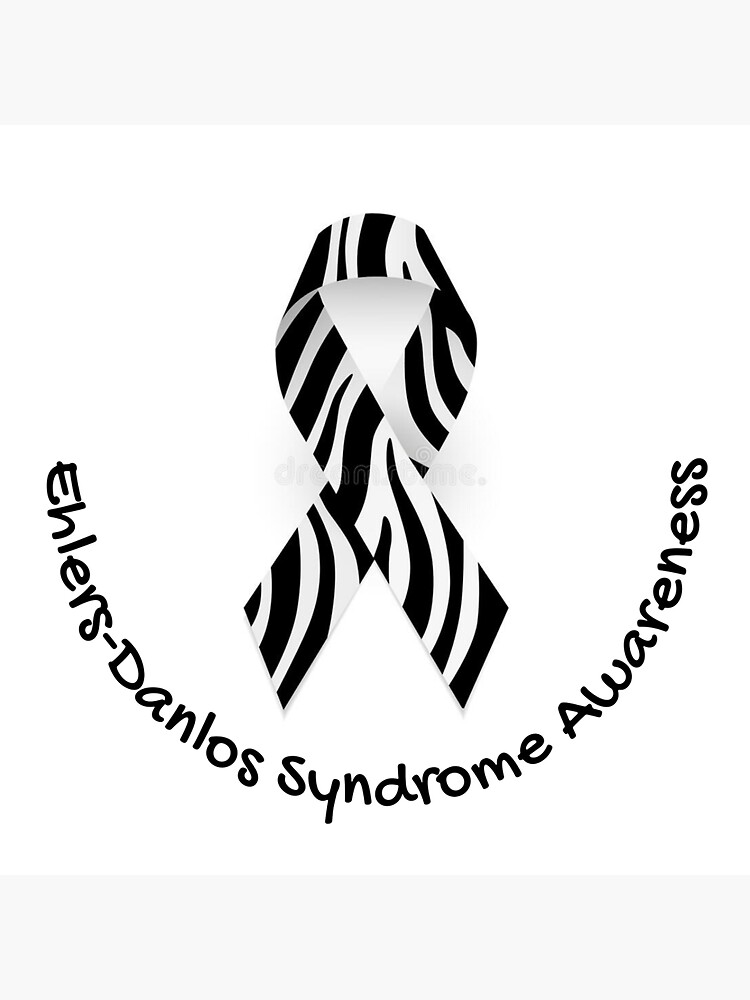 "EDS Awareness Ribbon" Sticker for Sale by katelyngeorge | Redbubble