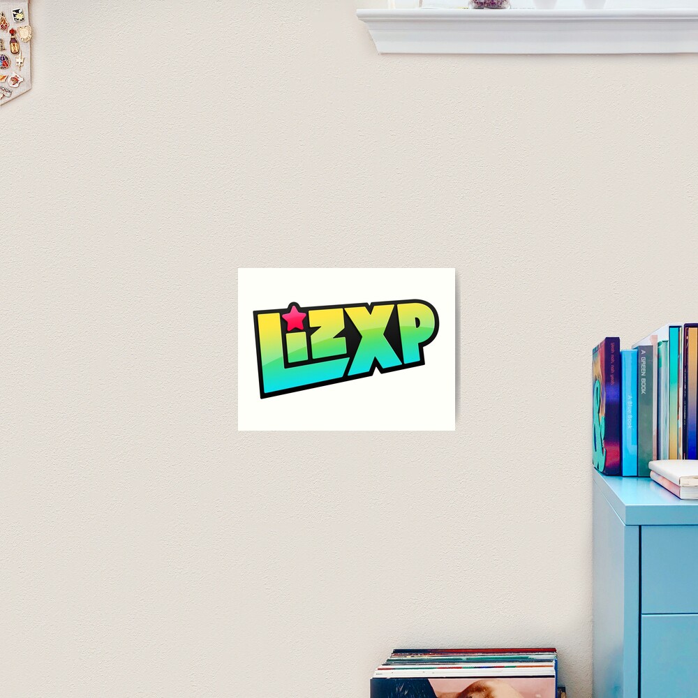 "Liz XP Logo" Art Print for Sale by LizXP | Redbubble