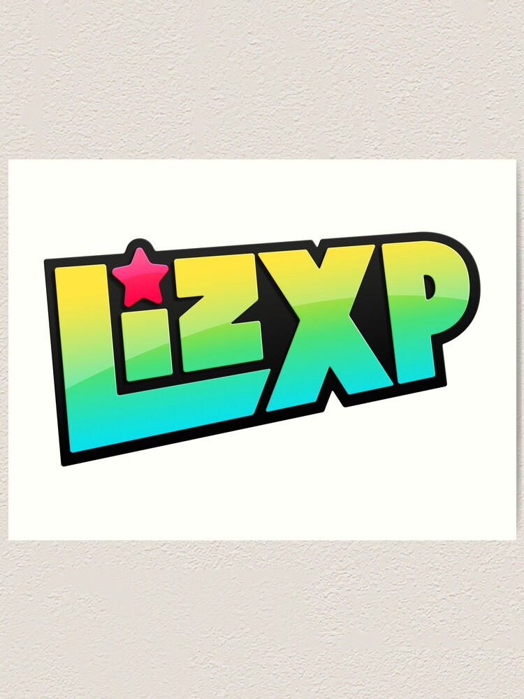 "Liz XP Logo" Art Print for Sale by LizXP | Redbubble