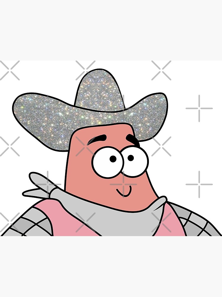 "Space Cowboy Patrick Star" Poster for Sale by kelseydilla | Redbubble