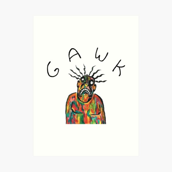 "Vundabar Gawk Album Cover" Art Print by Danktermer | Redbubble