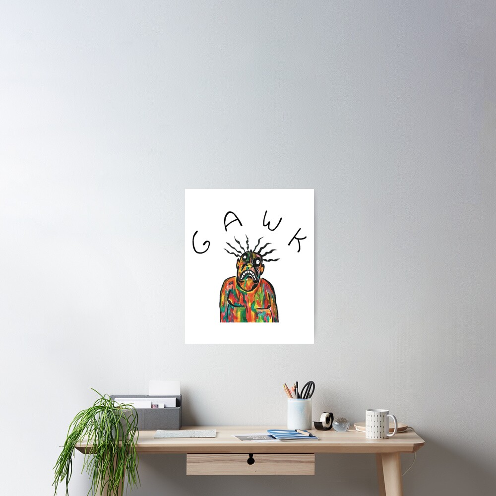 "Vundabar Gawk Album Cover" Poster for Sale by Danktermer | Redbubble