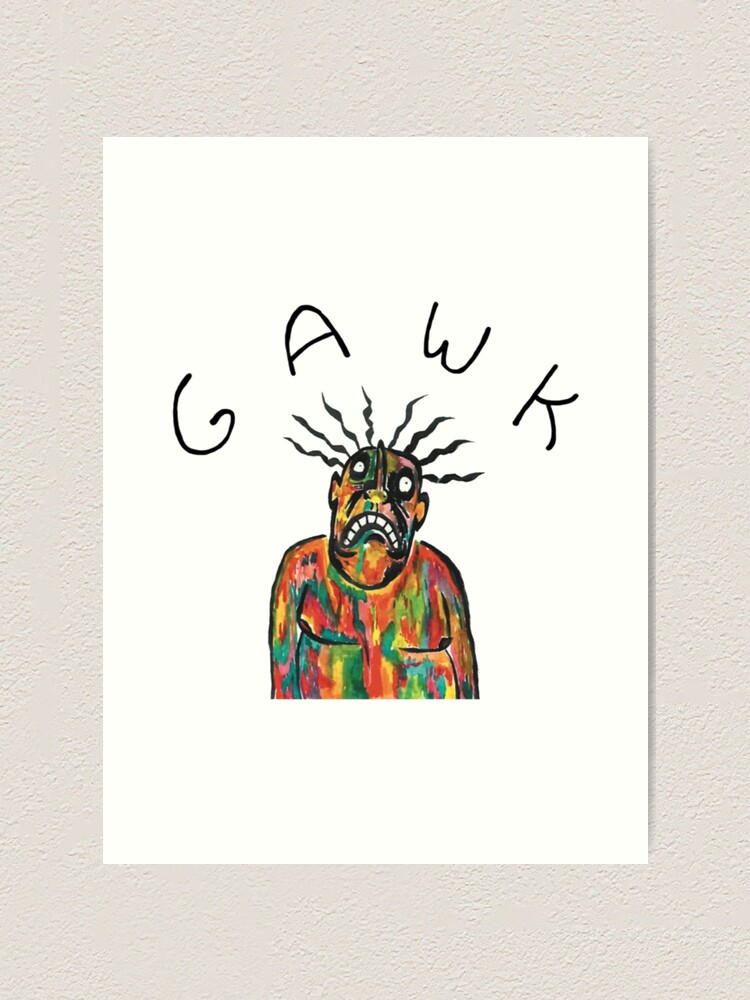 "Vundabar Gawk Album Cover" Art Print by Danktermer | Redbubble