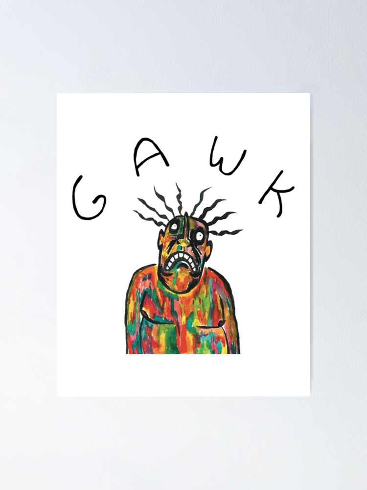 "Vundabar Gawk Album Cover" Poster for Sale by Danktermer | Redbubble