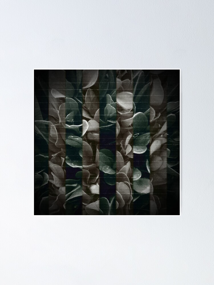 "Floral Inversion" Poster by MousMuse | Redbubble