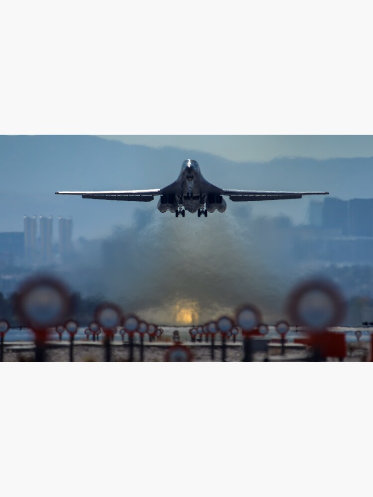 "B-1B Lancer" Sticker by flyoff | Redbubble