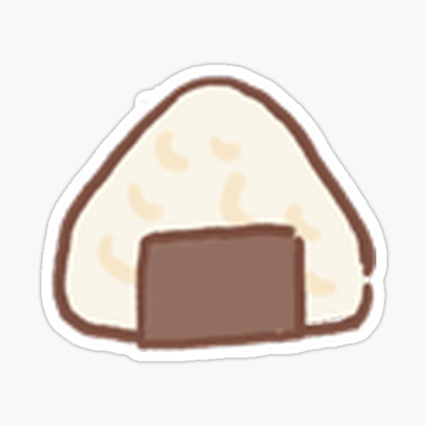 "Seaweed Rice Ball" Sticker for Sale by GnatDesigns | Redbubble