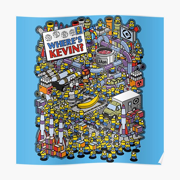 "Where's Kevin? " Poster by Valentino202x | Redbubble