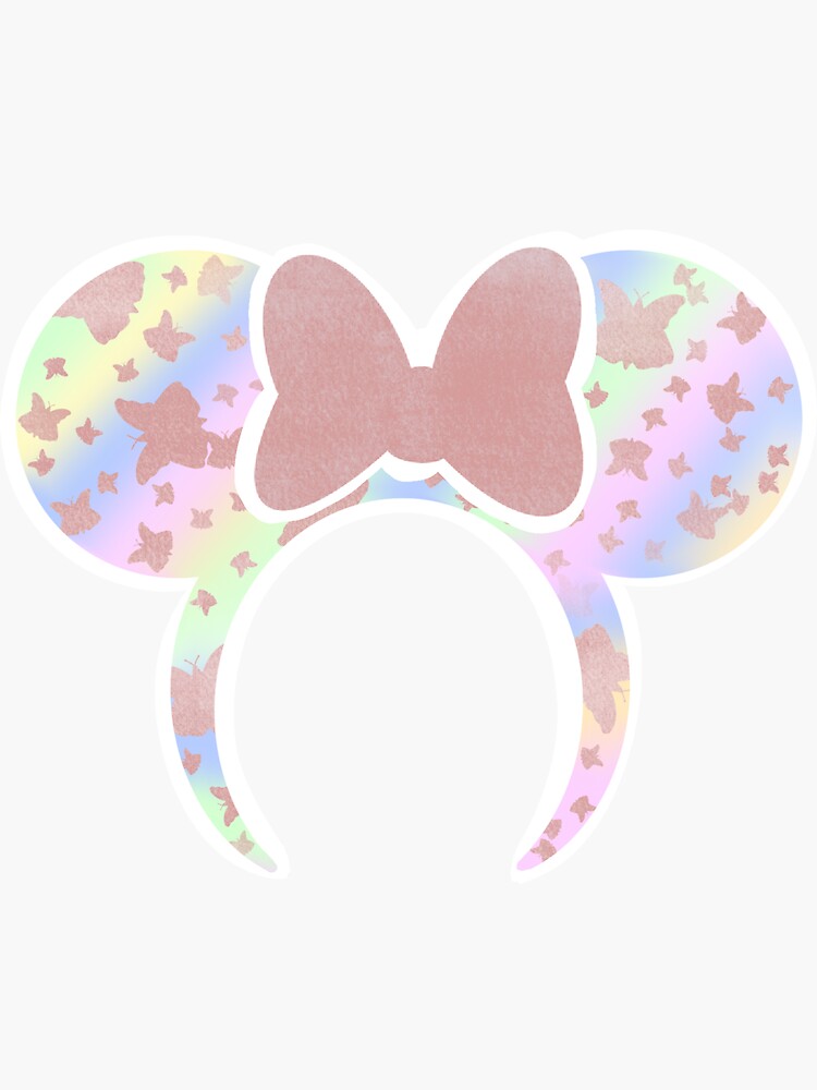 "Butterfly Ears" Sticker for Sale by elthina | Redbubble