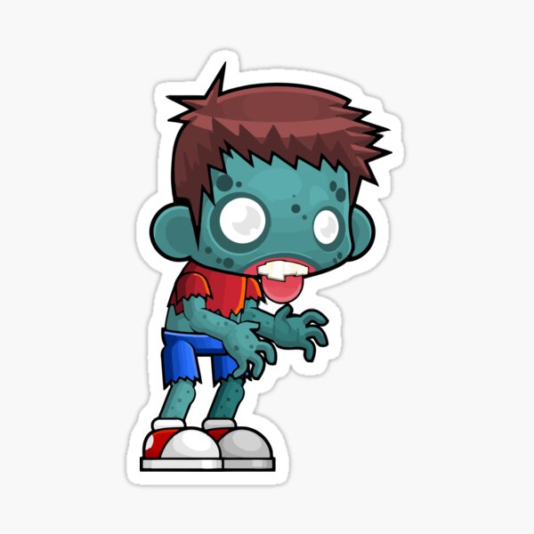 "Zombiecleo Male" Sticker for Sale by Suchita2002 | Redbubble