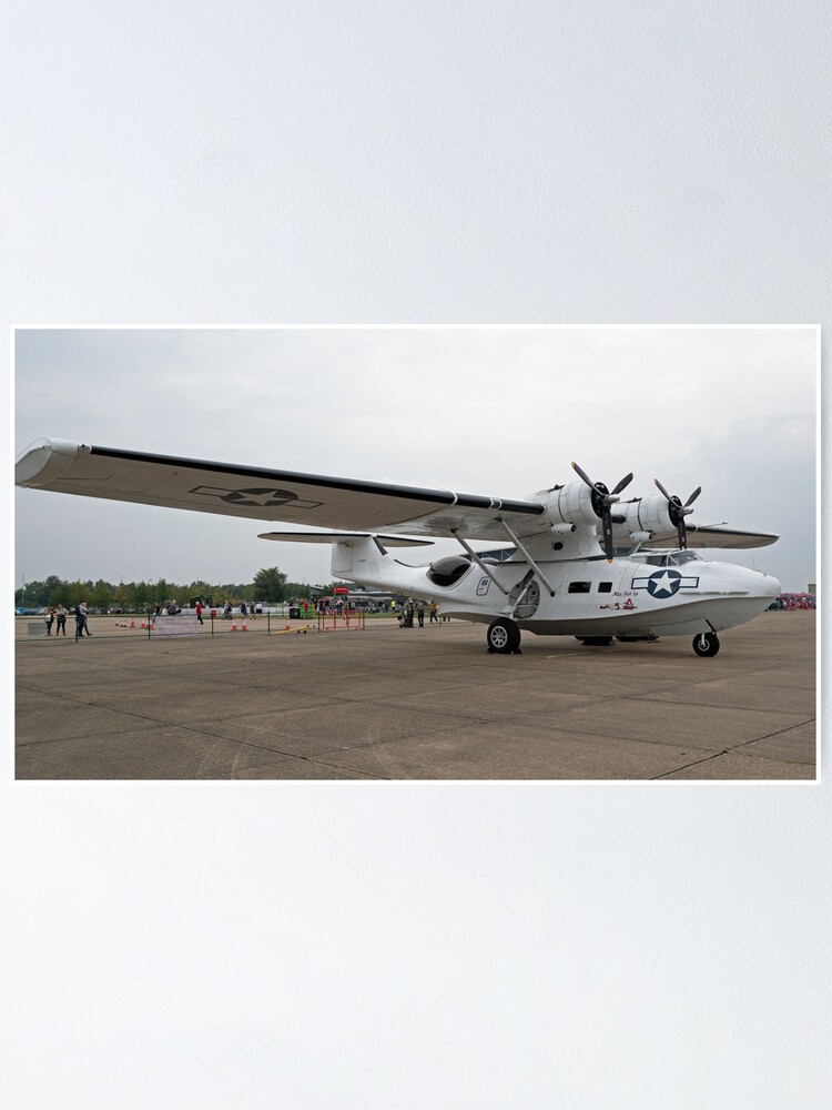 "Consolidated PBY-5A Catalina" Poster for Sale by santoshputhran ...