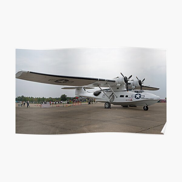 "Consolidated PBY-5A Catalina" Poster for Sale by santoshputhran ...