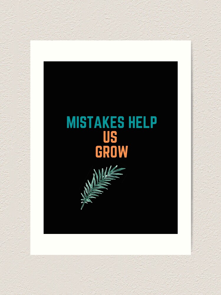 "Mistakes Help Us Grow|Teacher and Student Inspiration|Growth Mindset ...