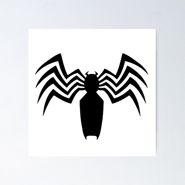 "Venom Spider Logo " Poster for Sale by meiyorrr | Redbubble