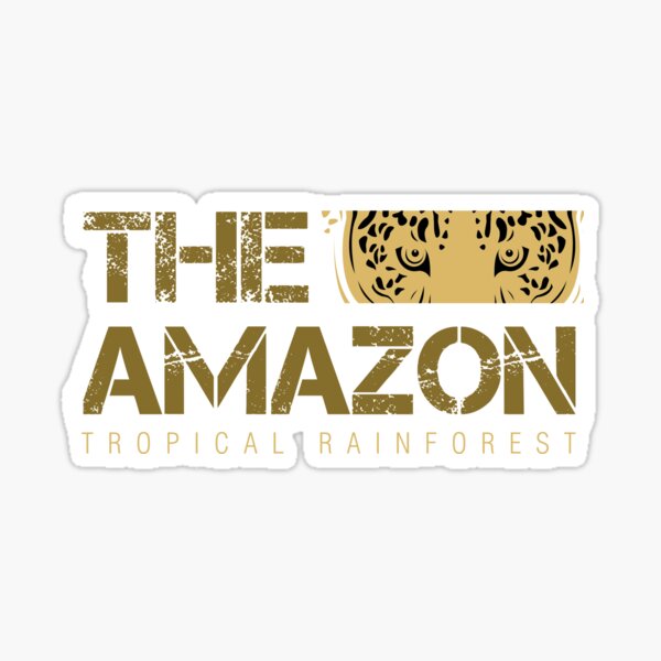 "The Amazone - Tropical Rainforest" Sticker for Sale by pick-today ...