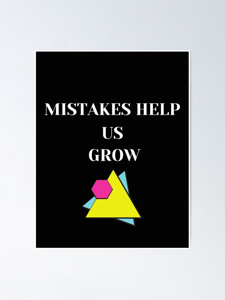 "Mistakes Help Us Grow|Teacher and Student Inspiration|Growth Mindset ...