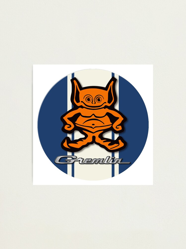 Lámina fotográfica «1970-1978 AMC Gremlin Automobile "Gremlin Guy ...