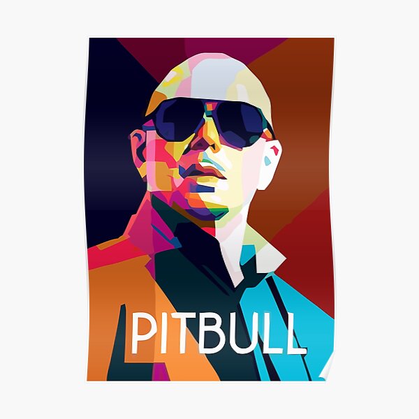 "sebelahe-Pitbull-Rapper-senajane" Poster for Sale by scasey4 | Redbubble