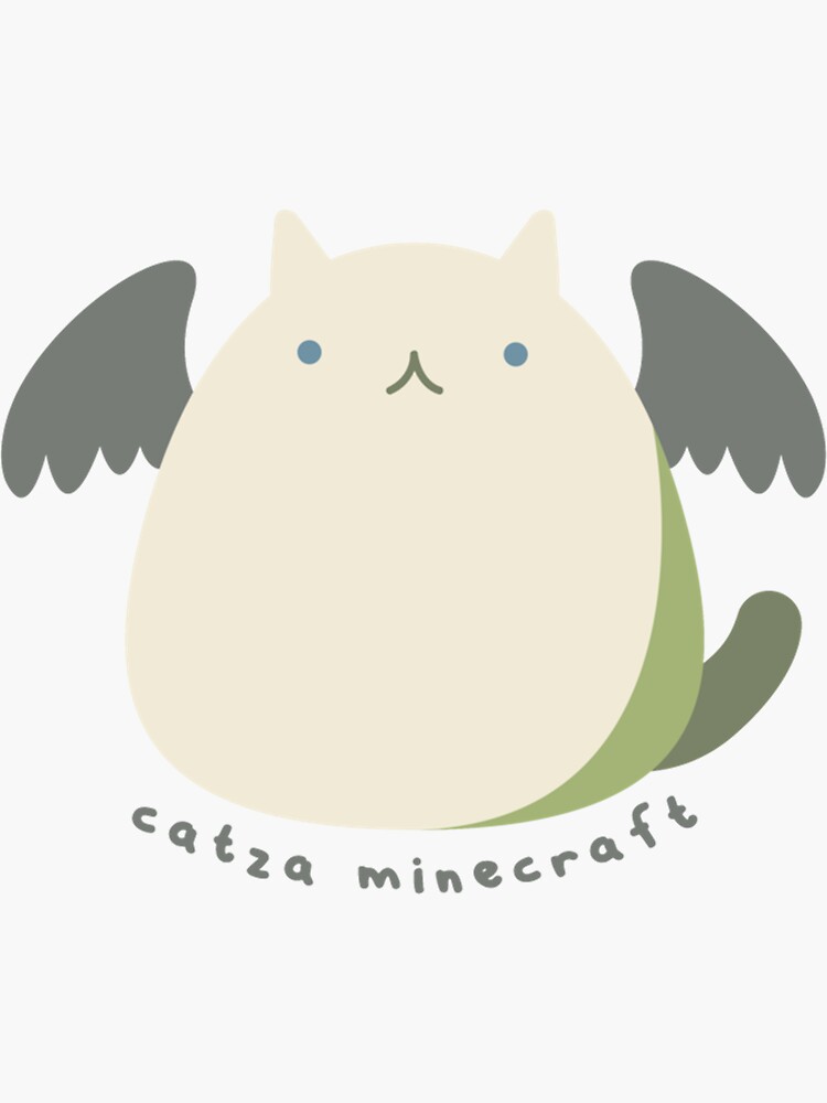 "philza minecraft cat " Sticker for Sale by BENJAMINSHOP-CA | Redbubble